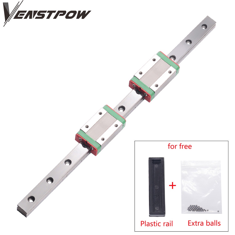 1pc Mgn Linear Guide 2pcs Mgn Blocks Mgn Guide Set Mgn7 Mgn12 Mgn15
