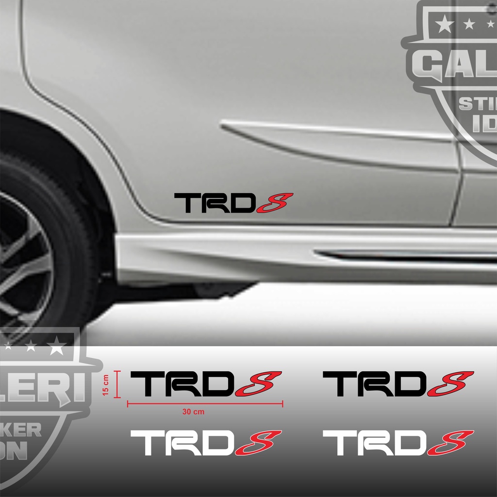 TRD S car sticker TRD S cutting car sticker | Shopee Philippines