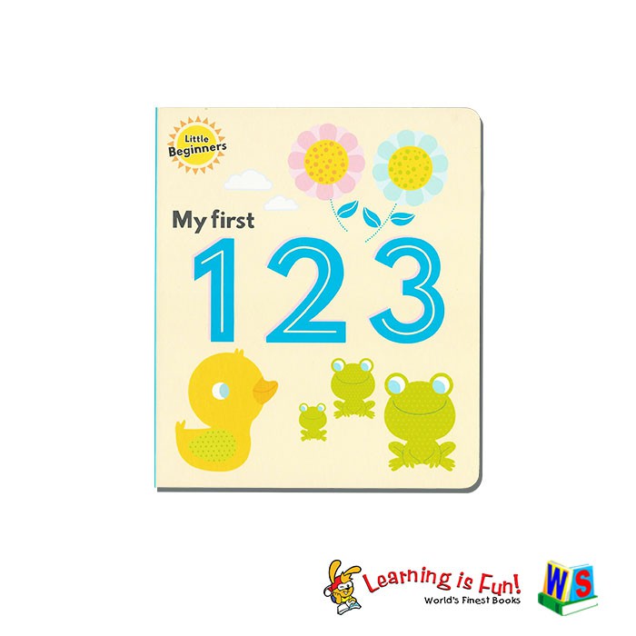 WS LITTLE BEGINNERS-MY FIRST 123 (EARLY LEARNING) | Shopee Philippines