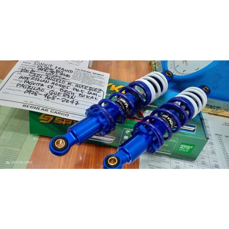 BLUE SPYKER ANNONIZED ALLOY DUAL SHOCK 310 MM RUST FREE THAILAND MADE ...