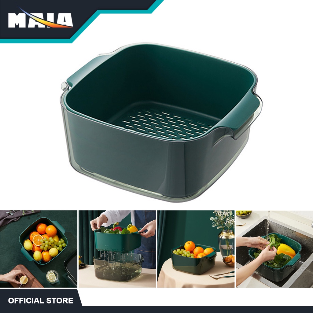 MAIA Kitchen Washing Fruit and Vegetable Filter Leaking Water Basin ...