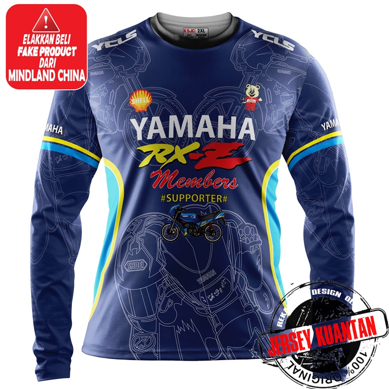 MADE IN - Baju Yamaha Rxz Members Supporter V2 | Shopee Philippines
