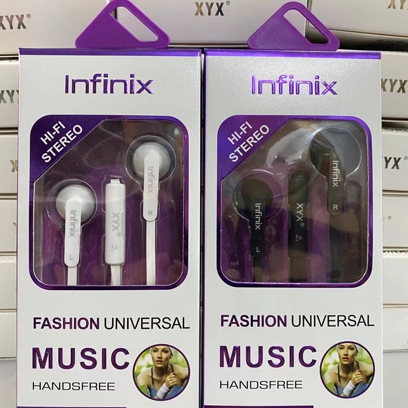 infinix brand Univesal Hadset Wired Magnetic Earphone 3.5mm Bass ...