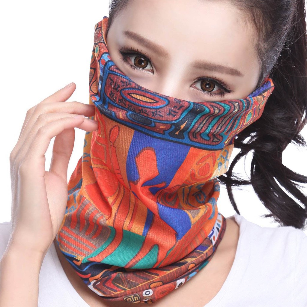 Forgamos #Sf001 Unisex Magic Turban Head Face Protect Motorcycle Sport ...