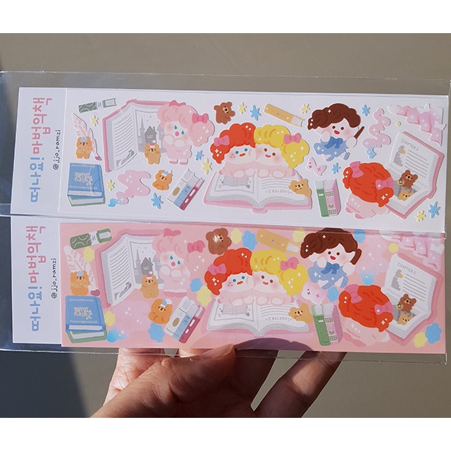 [jjoramzi] Magic Book Korean Matte Sticker | Shopee Philippines