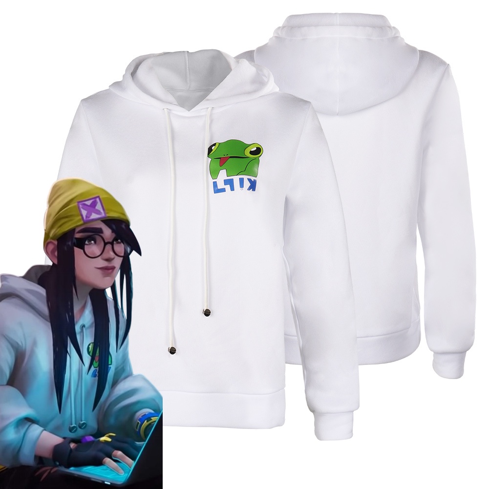 Valorant Killjoy Cosplay Costume Hoodie Hat Pullover Outfits Halloween ...