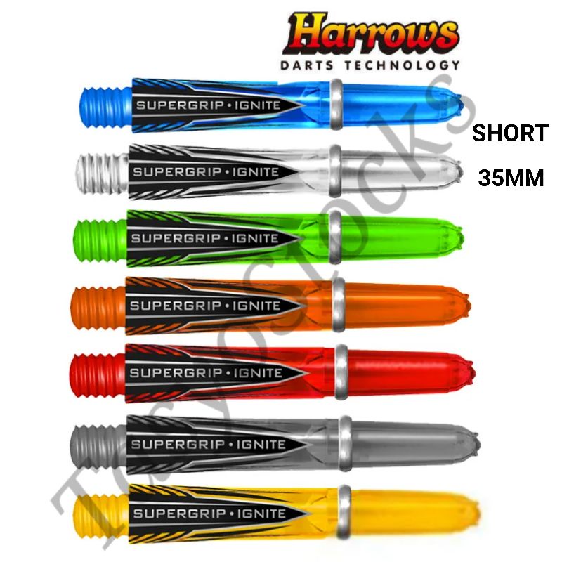 HARROWS SUPERGRIP IGNITE DARTS SHAFT [Short] | Shopee Philippines