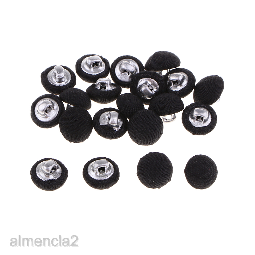 20pcs Button With Cotton Covered Garment Buttons Shank Buttons Buttons ...