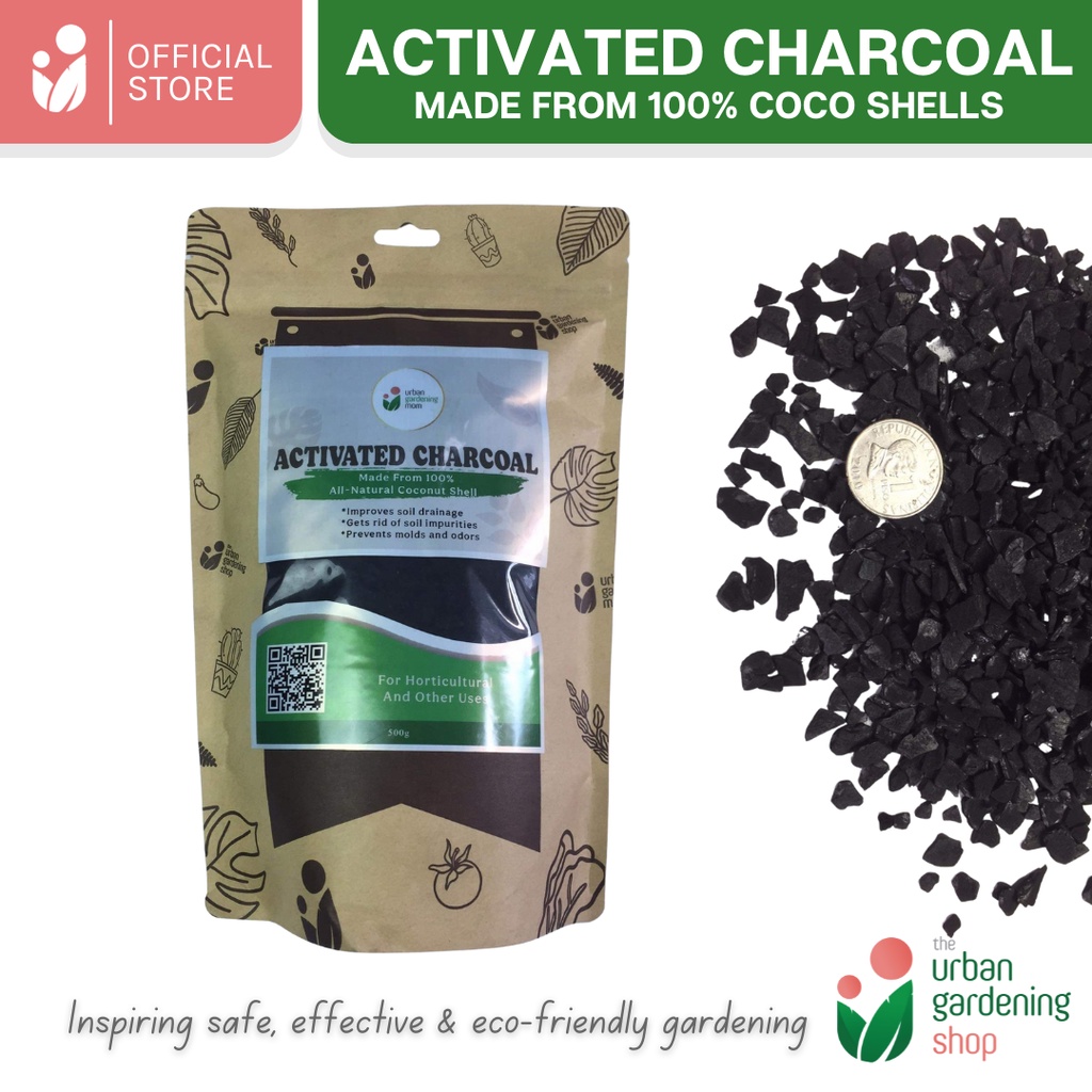 THE URBAN GARDENING SHOP Activated Charcoal - High Quality Charcoal ...