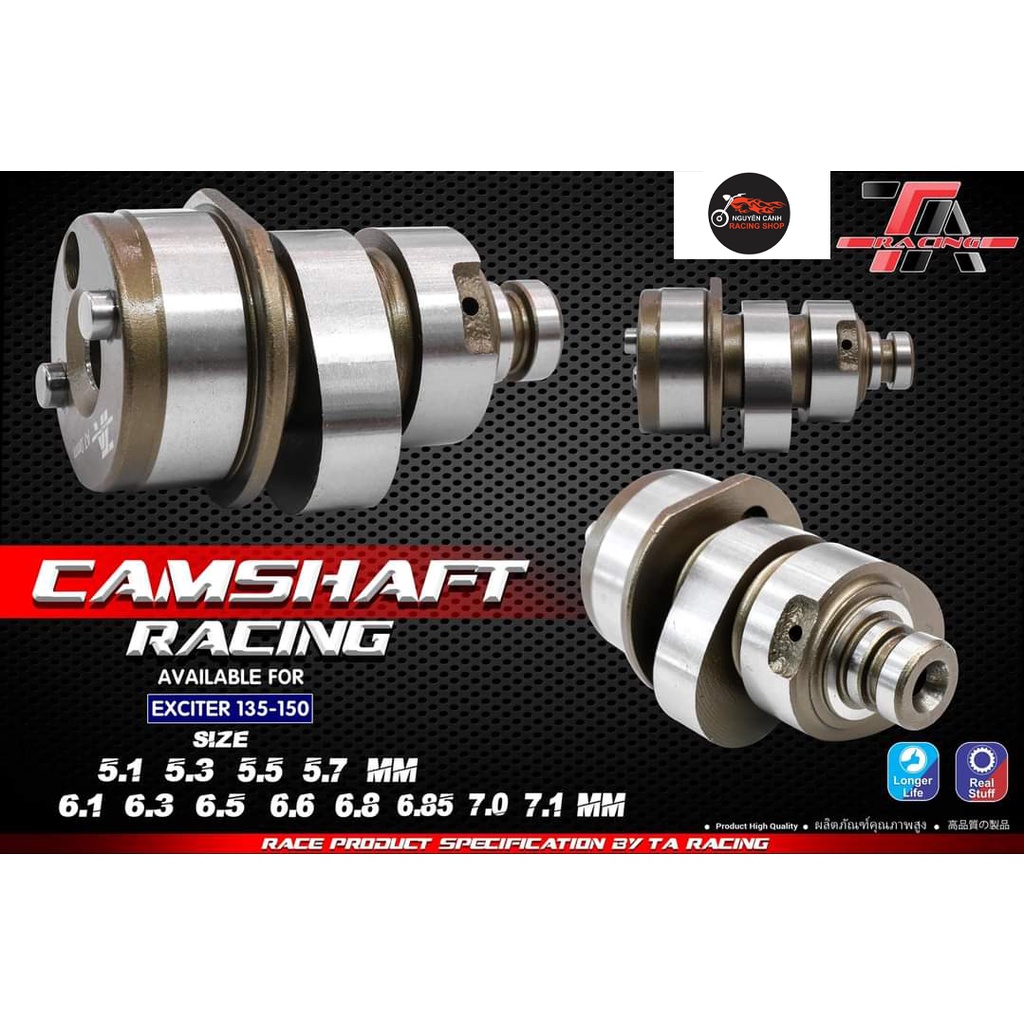 Cam TA Racing Exciter 135-150 | Shopee Philippines