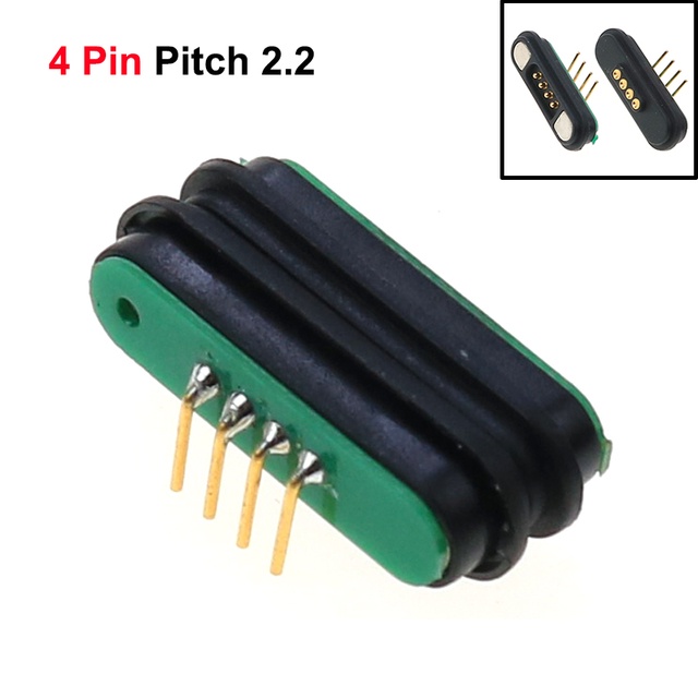 1 Pair Magnetic Pogo Pin Connector 2 3 4 5 6 Positions Pitch 2.2 MM ...