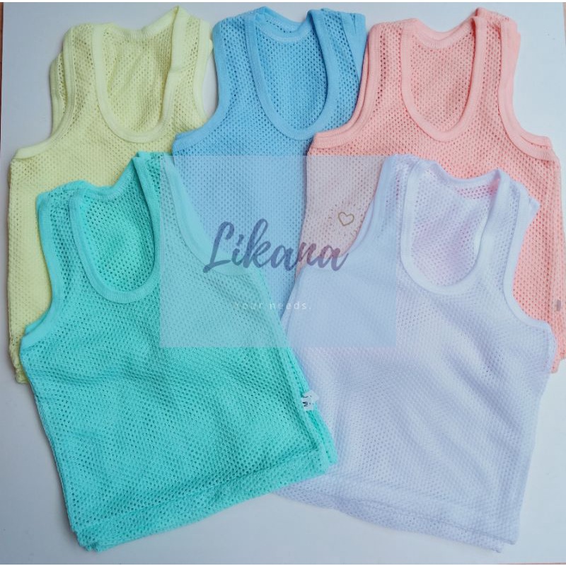 Sando aircool white and colored for kids (4pcs colored) (6pcs white ...