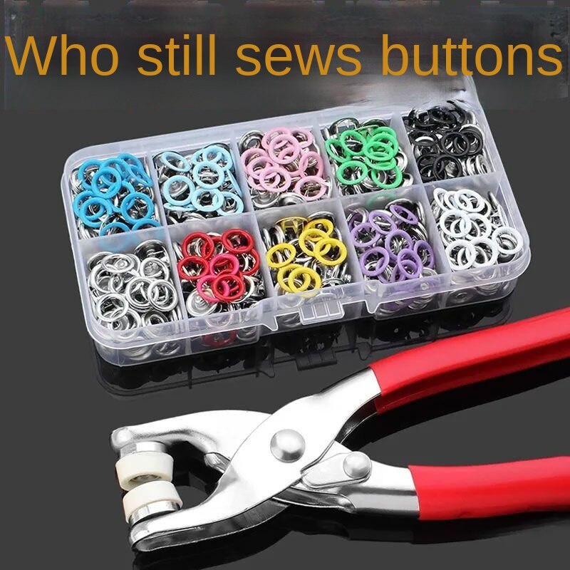 Five-Claw Concealed Button Installation Tool Set Seam-Free Clothes ...