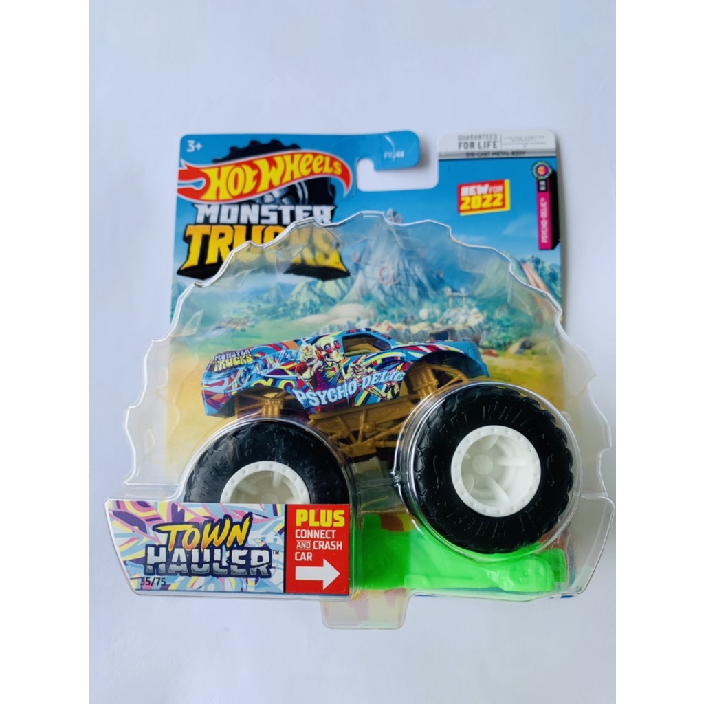 HOTWHEELS HOT WHEELS MONSTER TRUCKS TRUCK TOWN HAULER DIECAST MINIATURE ...