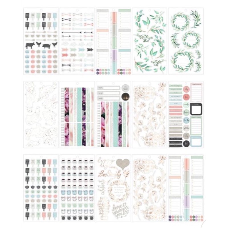 715 Farmhouse Part 2 Happy Planner Stickers | Shopee Philippines