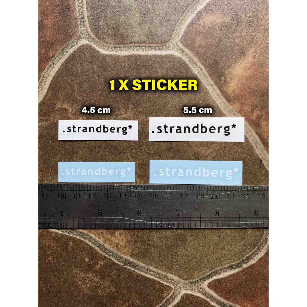 Strandberg Guitar Boden Salen Sticker Electric Headstock Stratocaster ...