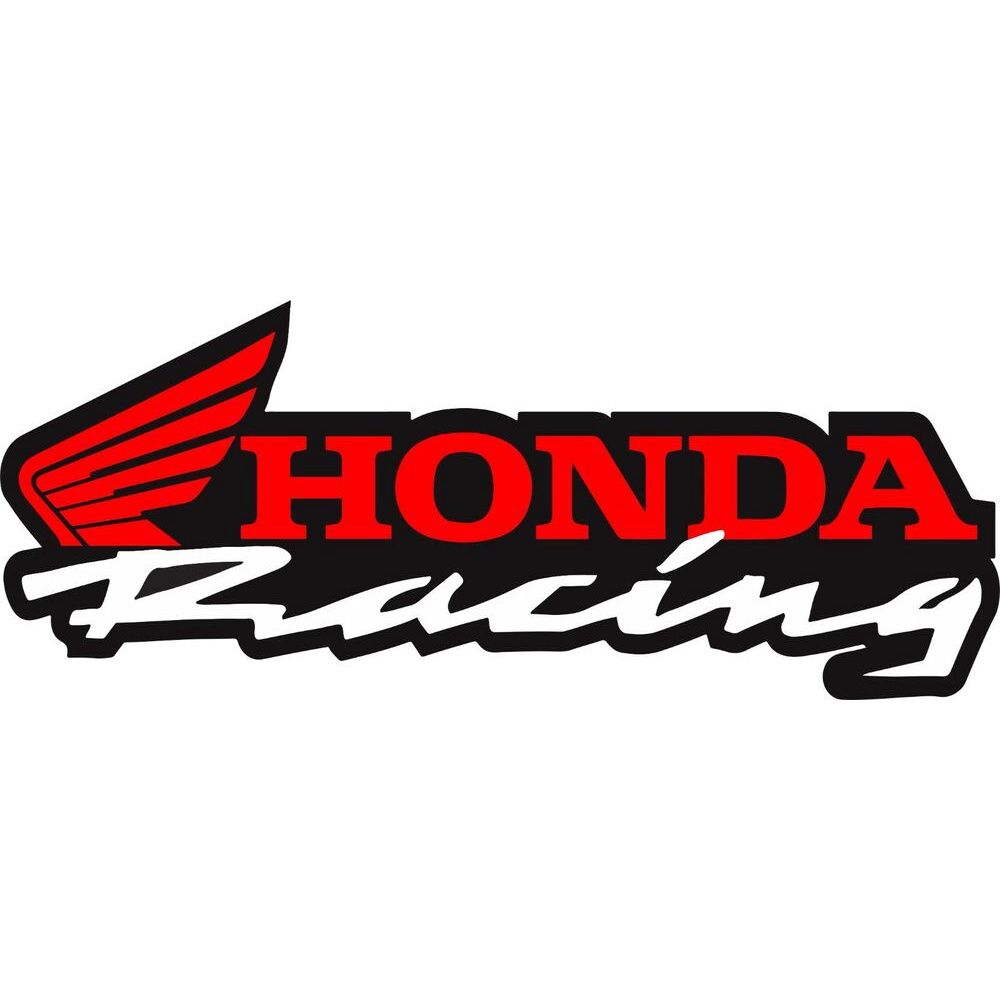 Honda Racing Bike Motorcycle Motorsport Retro Vintage Vinyl Sticker ...