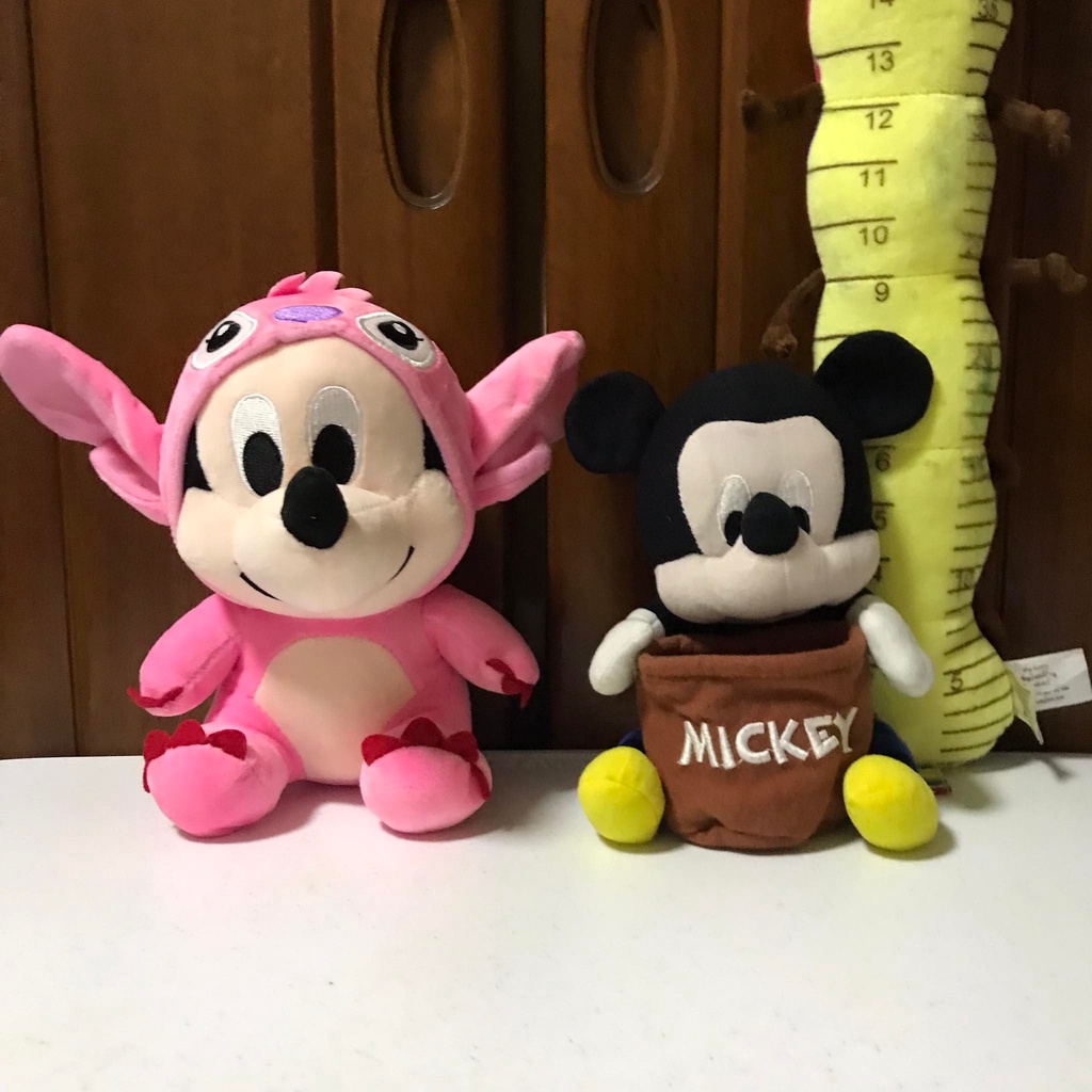 Mickey Mouse Angel Stitch Disney Stuffed Toy Preloved | Shopee Philippines