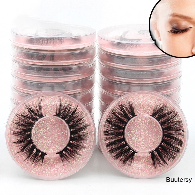 1 Pair Mink Eyelash Natural Long False Eyelashes Soft Fake Lashes BY ...