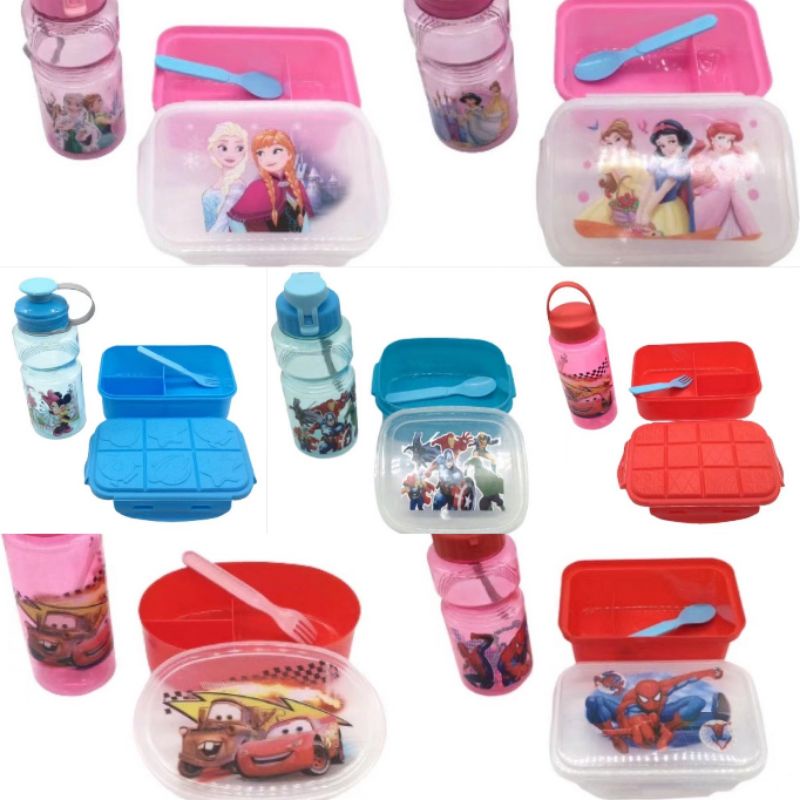 Character Lunch Box With Tumbler Set for Kids Girls and Boys Frozen ...