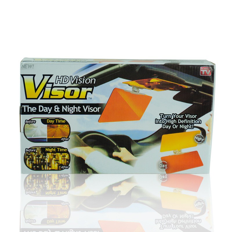 HD Vision Visor Car Driving Anti-Glaring Sun Visor Board | Shopee ...