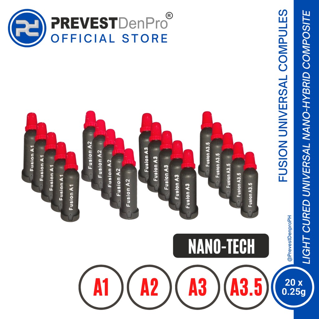 Fusion Universal Composite Compules (Light Curing Universal Nano Hybrid ...