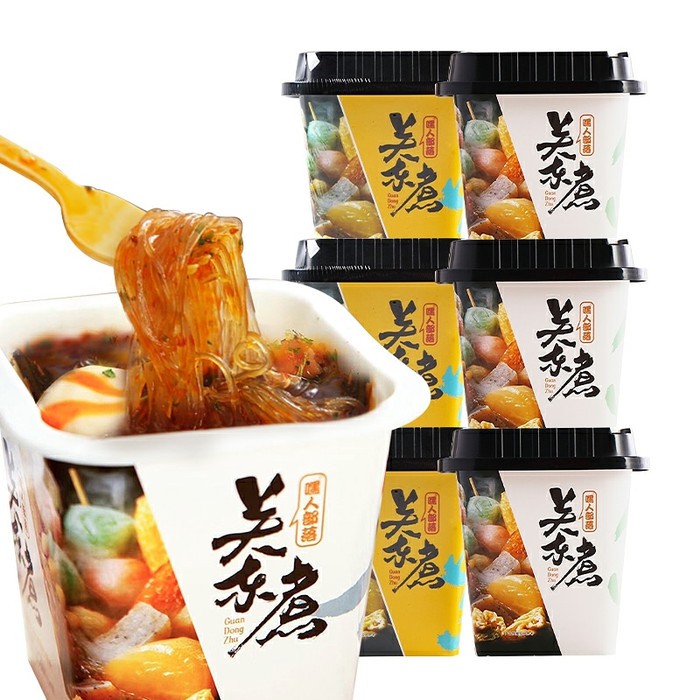 Hei Ren Noodles Bu Luo Guan Dong Zhu Mala Oden Mushroom Oden Vermicelli ...