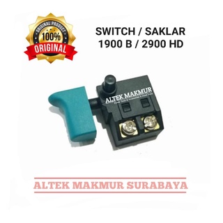 MESIN TOMBOL KAYU Nrt PRO Switch On Off Button Switch Wood Planer ...
