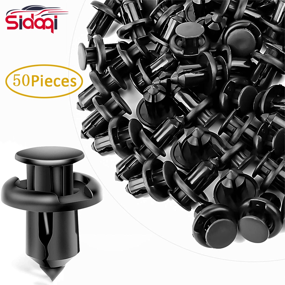 Plastic Retainer Bumper Rivet Trim Clip 10mm Honda Civic Accord CRV Car ...