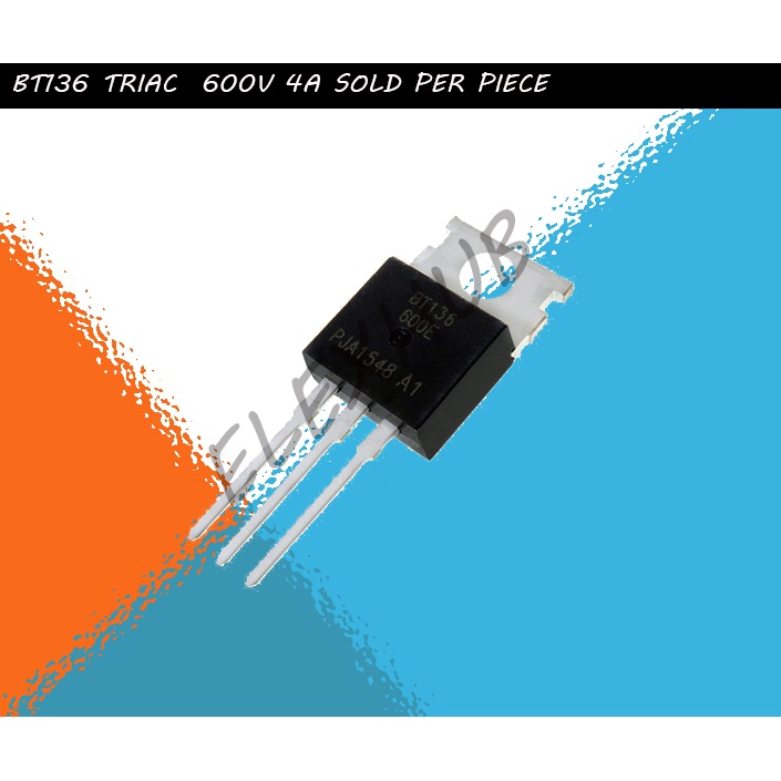 BT136 TRIAC 600V 4A TO220AB | Shopee Philippines