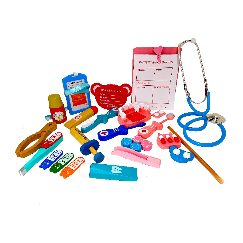 Monstermarketing Pretend and Play Kiddie Doctor Toy Set Play House ...