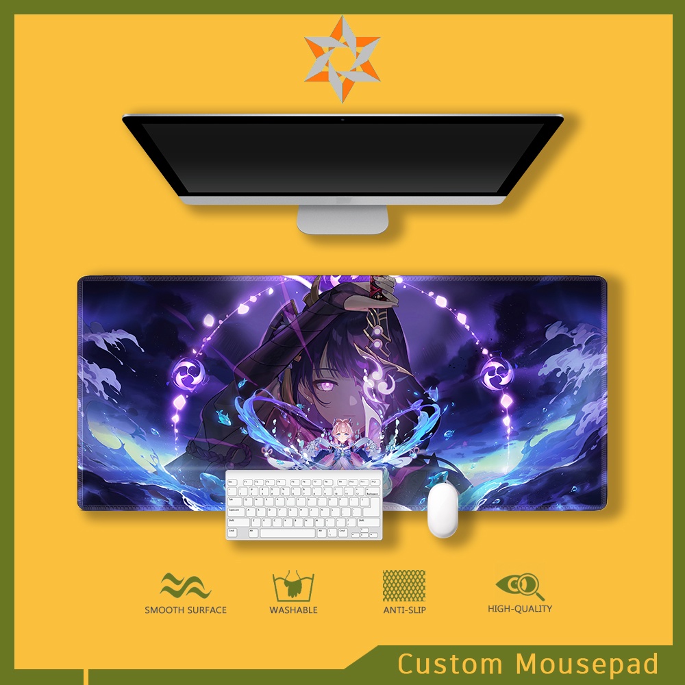 Genshin Mouse Pad extended cute Mousepad large Gaming mouse pad Anime ...