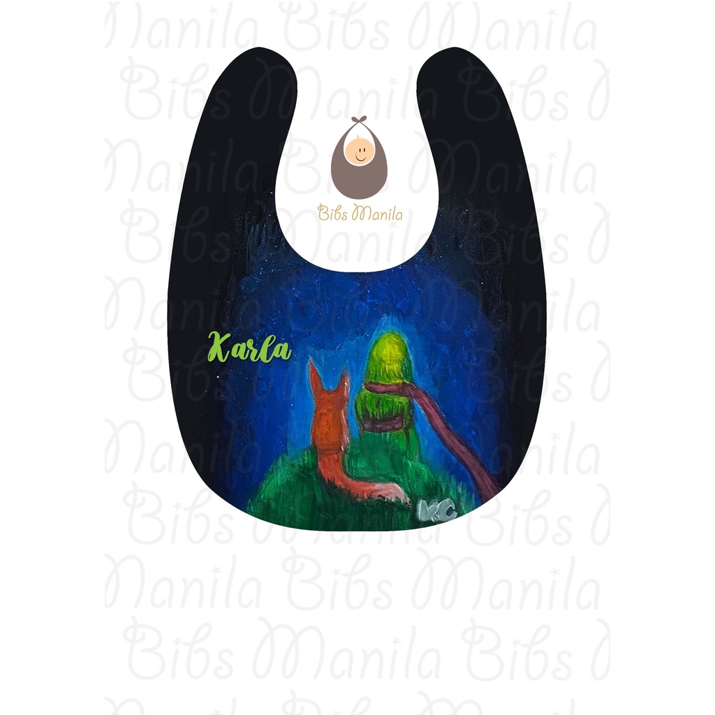 Bibs Manila One Friend Personalized Baby Bib | Shopee Philippines
