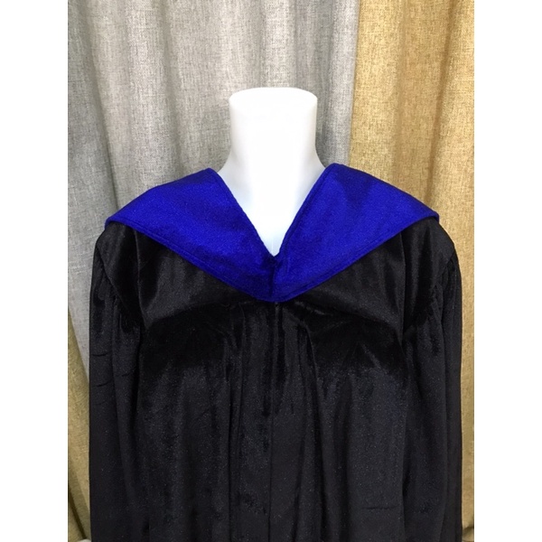 All Velvet Hood and Toga | Royal Blue | Shopee Philippines