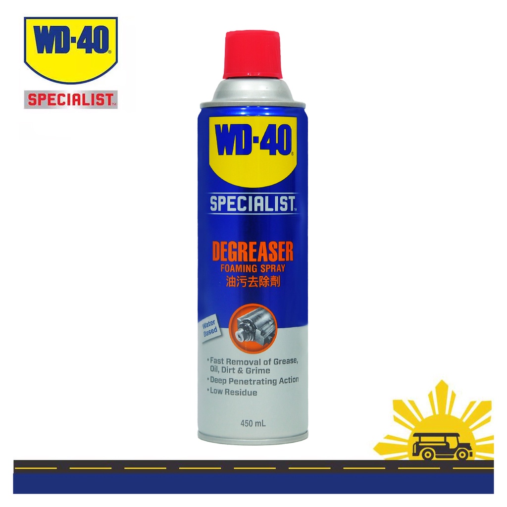 WD-40® Specialist™ Foaming Spray Degreaser 450ml | Shopee Philippines