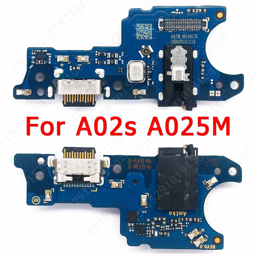 Charge Board For Samsung Galaxy A02 A01 A02s Charging Port Plate Ribbon Socket Usb Connector Pcb ...