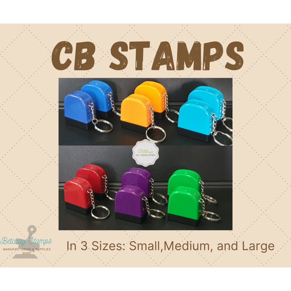 Betchay Stamp!! CB4313 Big Customizable Stamps | Shopee Philippines