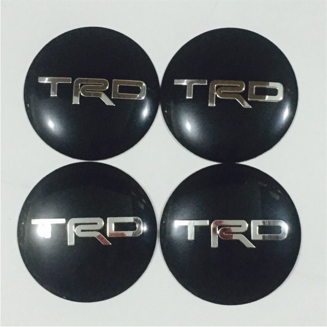 TRD Center cap sticker Black | Shopee Philippines