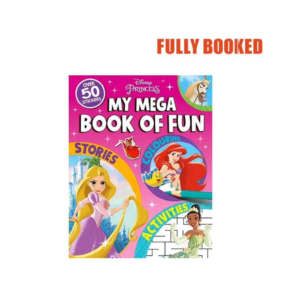 Disney Princess: My Mega Book of Fun (Hardcover) by Igloo Books ...