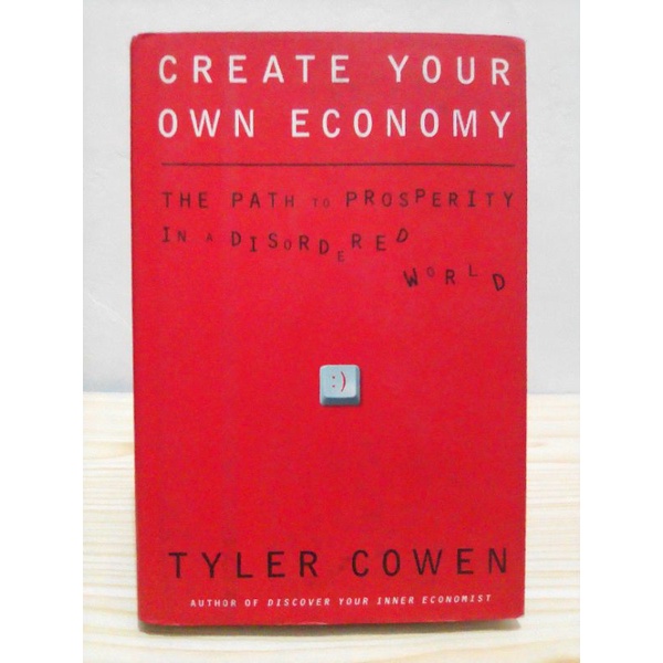 Create your own Economy by Tyler Cowen (PReLoved/Used) | Shopee Philippines