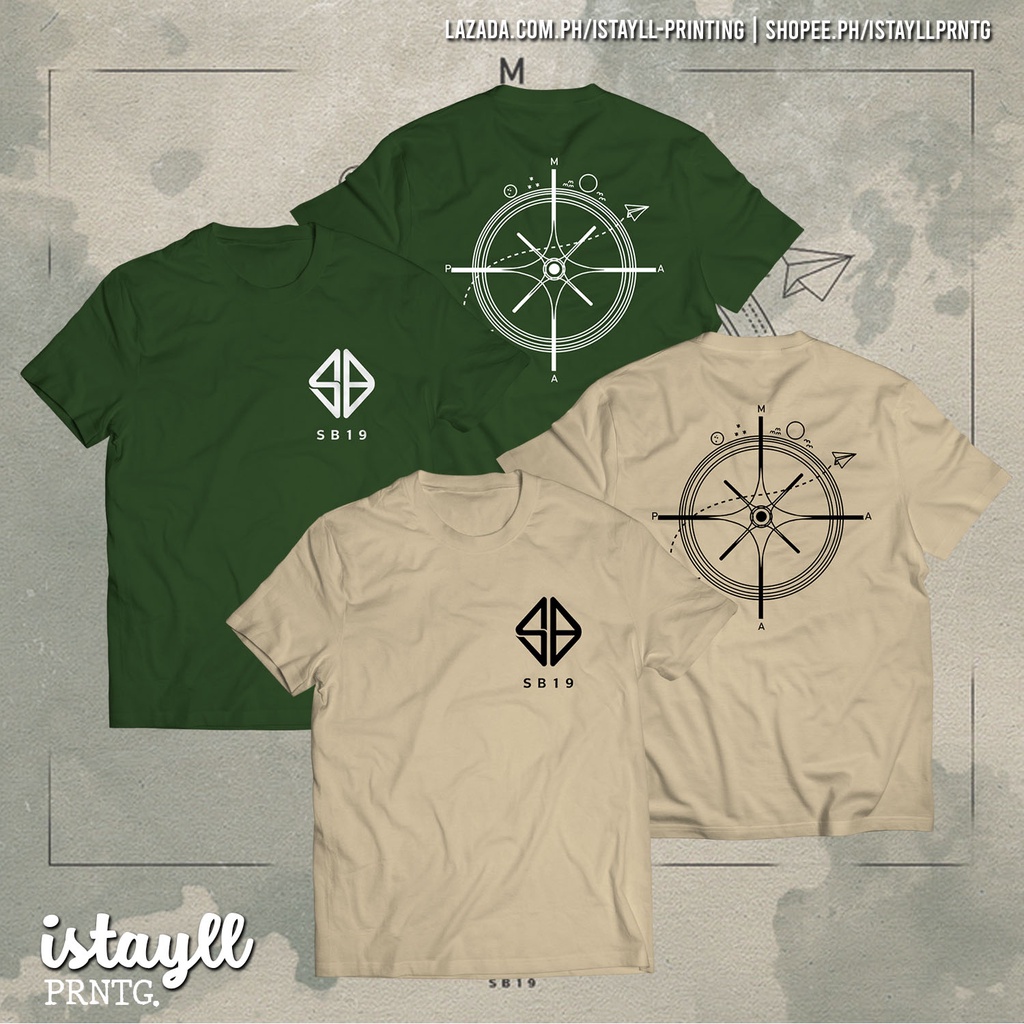 SB19 Inspired Shirt ~ Mapa | Istayll Mania | Shopee Philippines