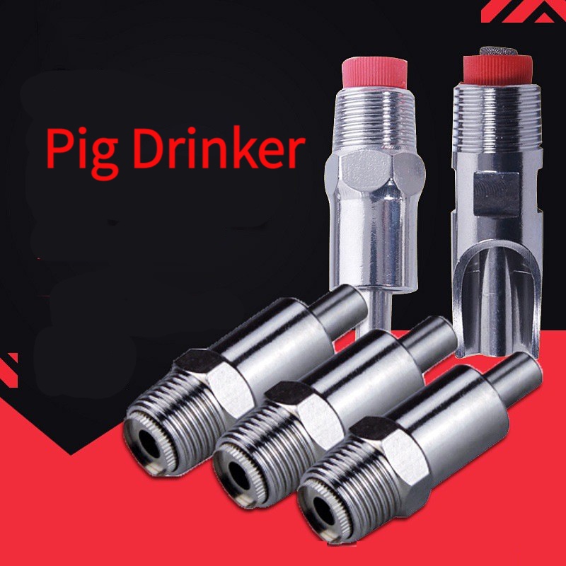 Automatic Pig Nipple Drinker Farm Water Dispenser Feeder Pig Drinking ...