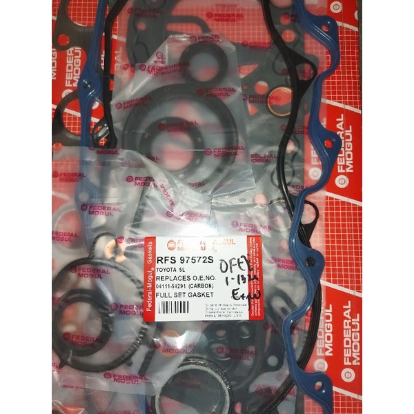 Overhauling Gasket Made In USA Toyota 5L HiAce 3.0 (1998-2004) | Shopee ...