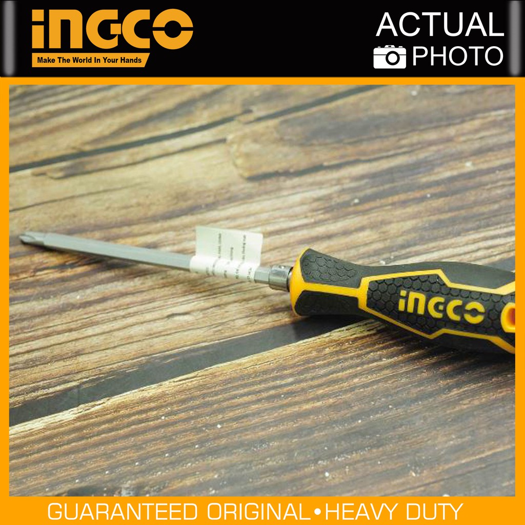 Ingco 2-in-1 Interchangeable Screwdriver Set CR-V AKISD0201 IHT ...