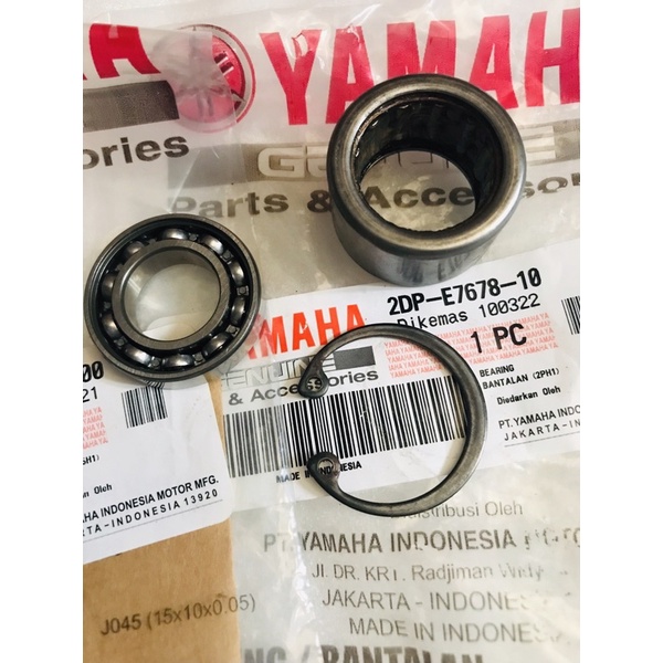 BEARING and CIRCLIP TORQUE DRIVE / TORQUE DRIVE BEARING / AEROX V1 V2 / MIO i 125 / 125s NMAX V1 ...