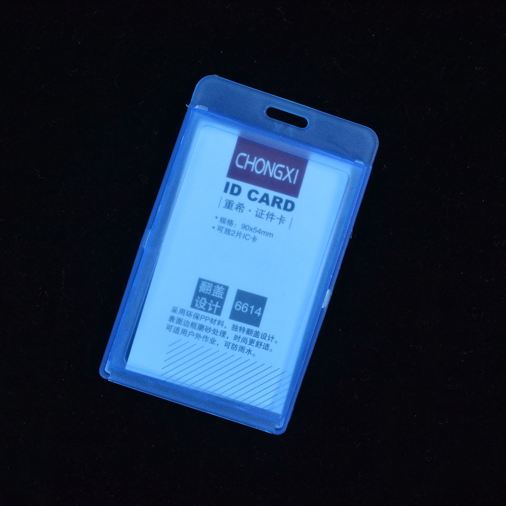 Flip Case ID card work ID card sleeve badge plastic work card card ...