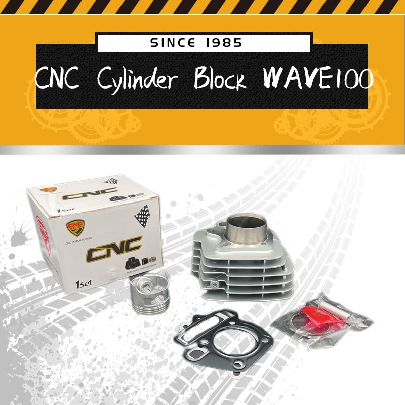 CNC Cylinder Block WAVE100 STD/WAVE100 53MM/WAVE100 54MM/WAVE100 56MM ...