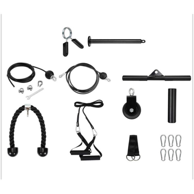 Fitness DIY Pulley Cable Machine Attachment Loading Pin Lifting Arm ...