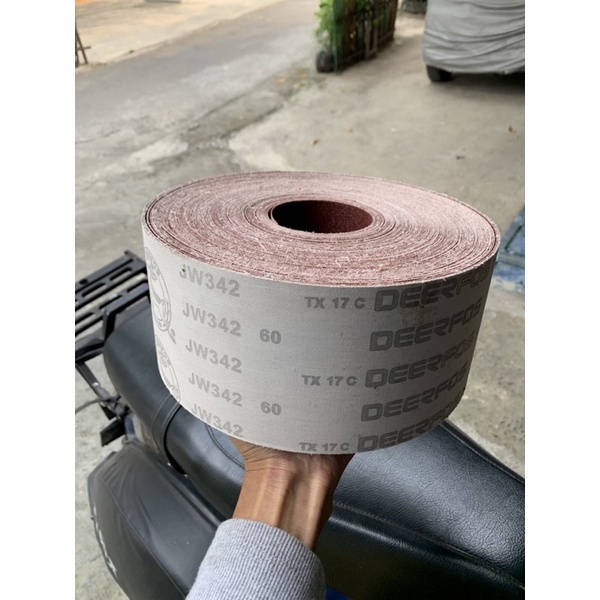 KAYU Deerfos 60 50M ROLL Sandpaper Iron Wood Sandpaper | Shopee Philippines