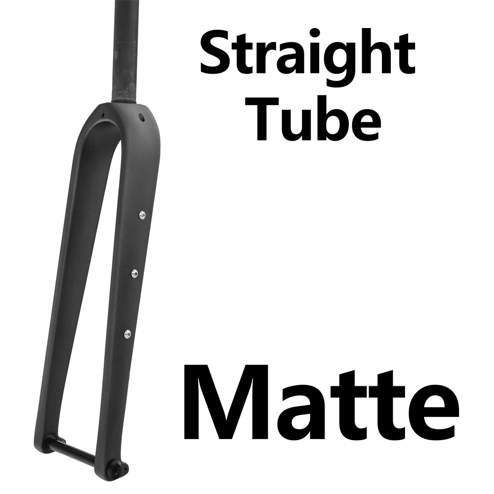 KOCEVLO Carbon Fiber Road Bicycle Front Fork Disc Gravel 1-1/8 Barrel ...